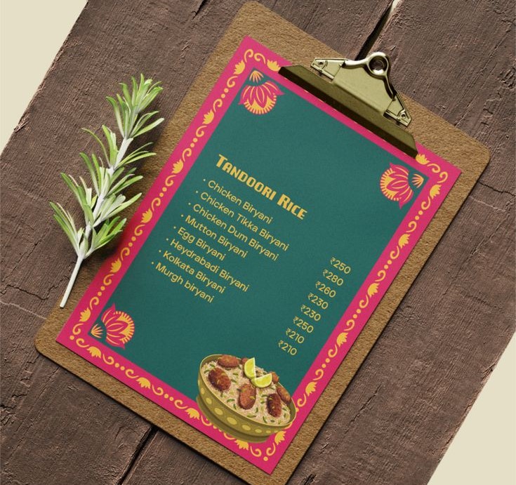 Tips for Writing an Effective Food Menu